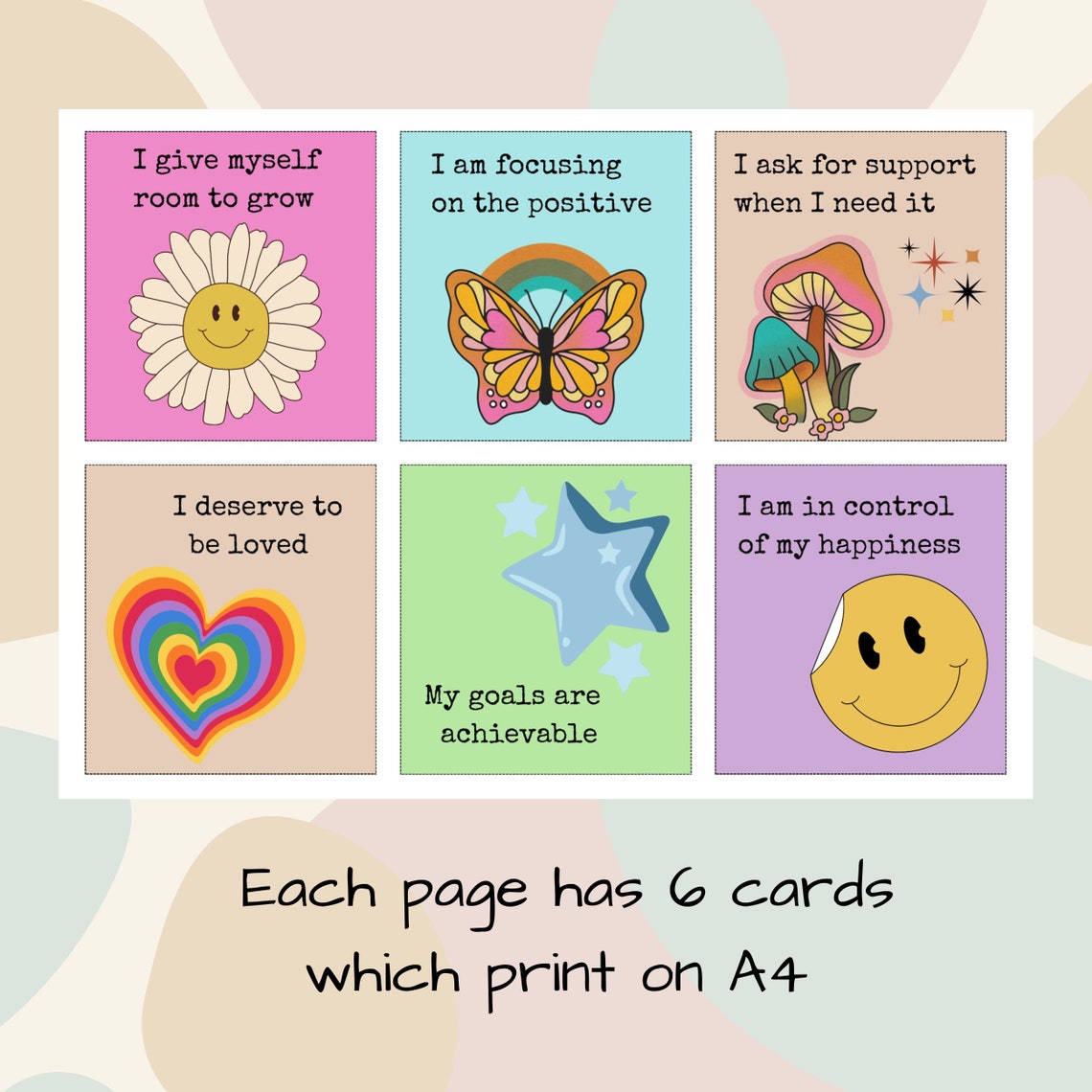 Affirmation Cards for Teens, Tween Affirmation, Affirmation Cards for ...