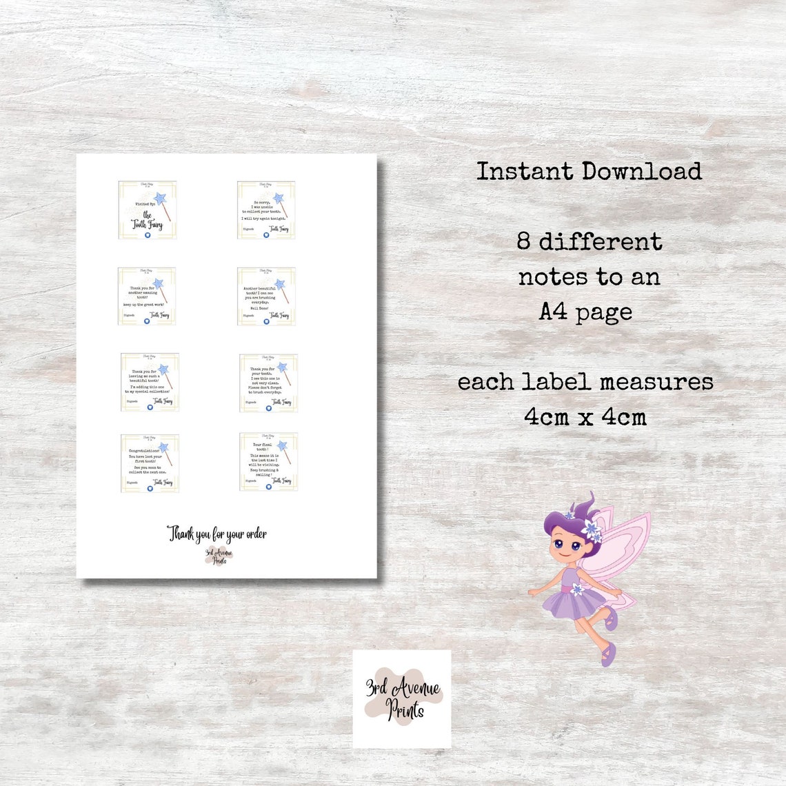 Tooth Fairy Note, Tooth Fairy Letter, First Tooth Letter, Tooth Fairy ...