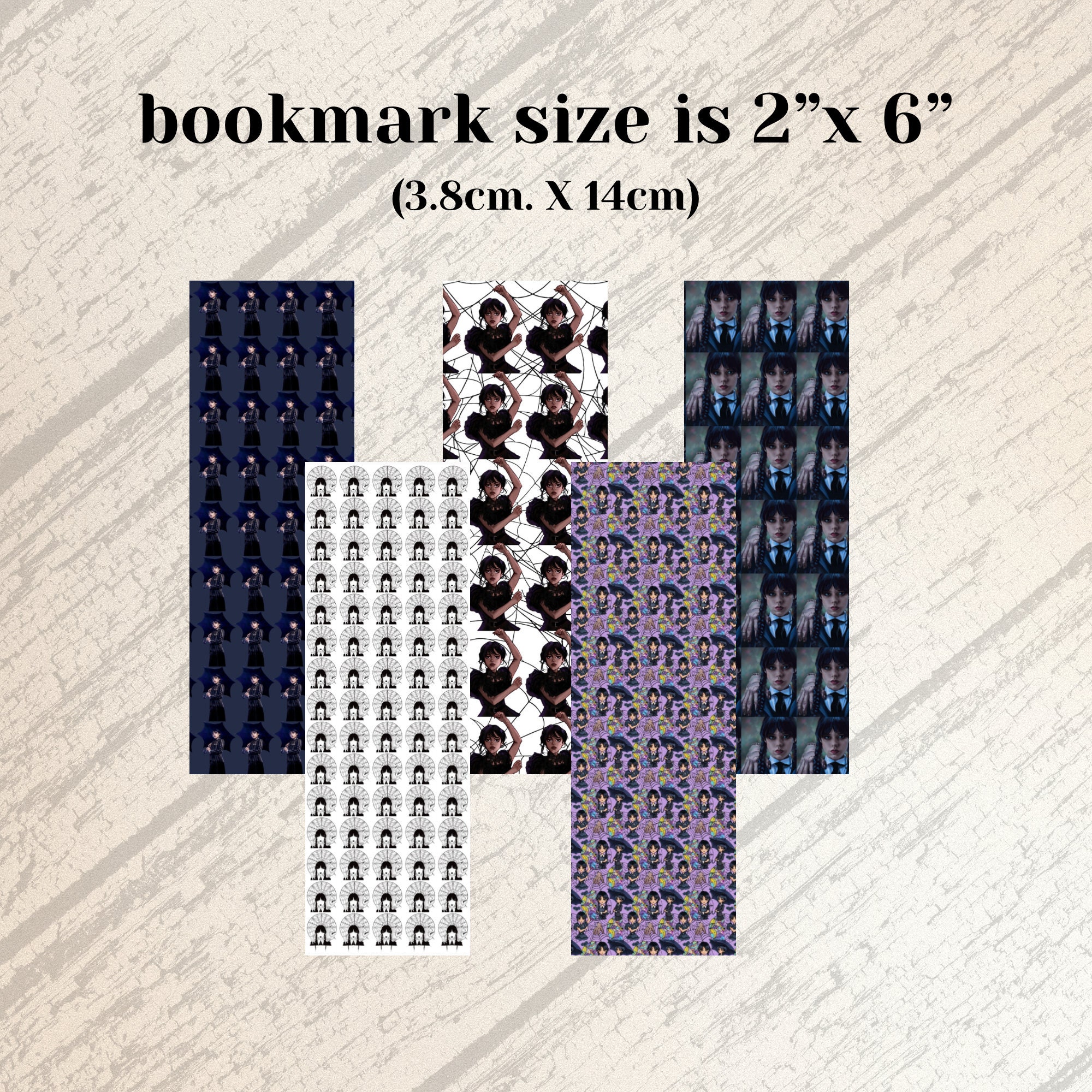 Wednesday Bookmark Printable Addams Bookmark for Kids, Bookmark for ...
