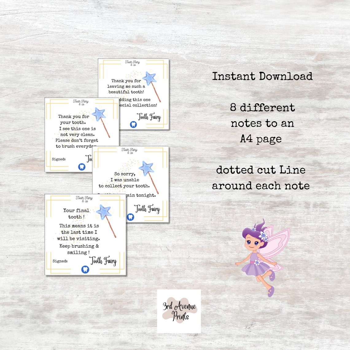 Tooth Fairy Note, Tooth Fairy Letter, First Tooth Letter, Tooth Fairy ...