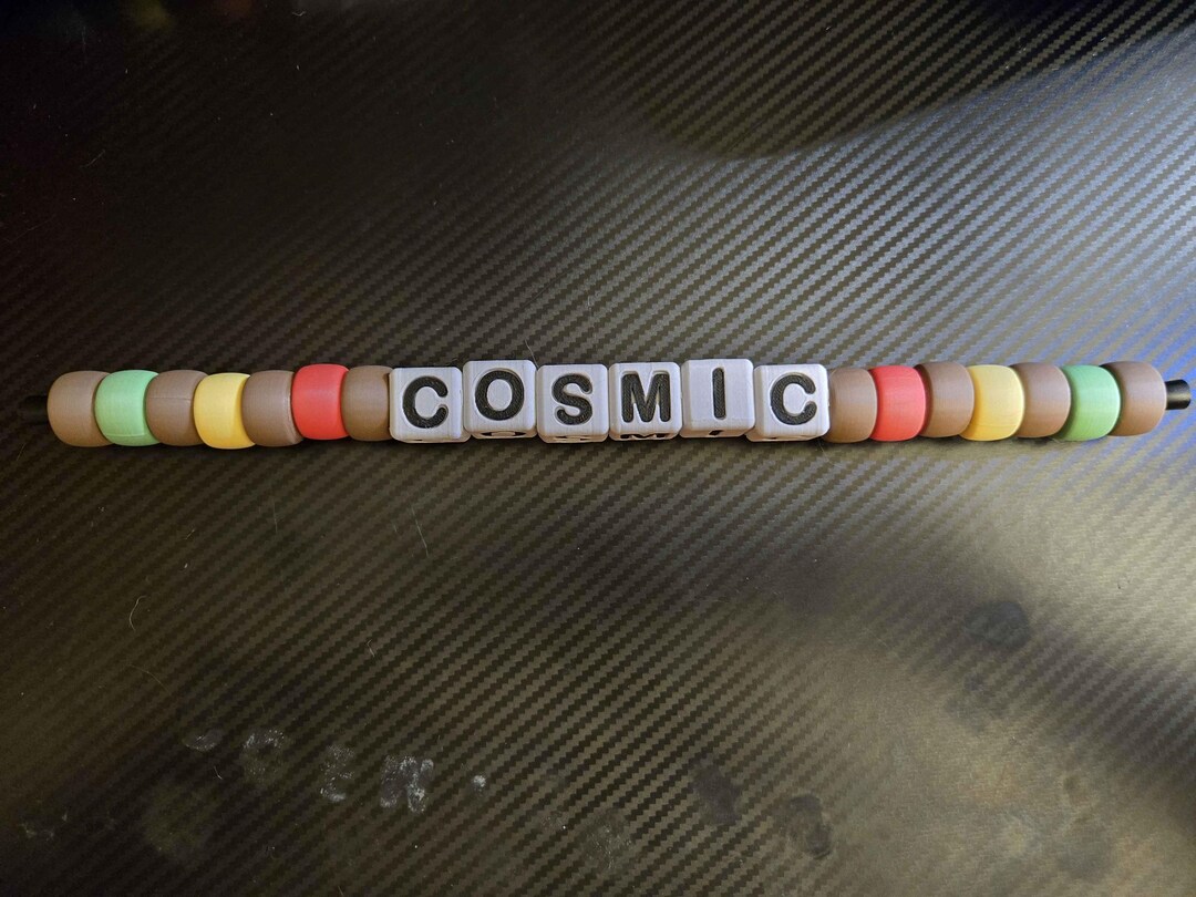 Fursuit Kandi Bracelet 3D Printed COSMIC BROWNIE - Etsy