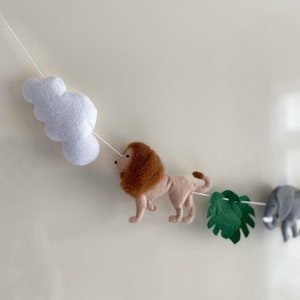 Safari Wall Garland, Jungle Nursery Garland, Woodland Garland Banner ...