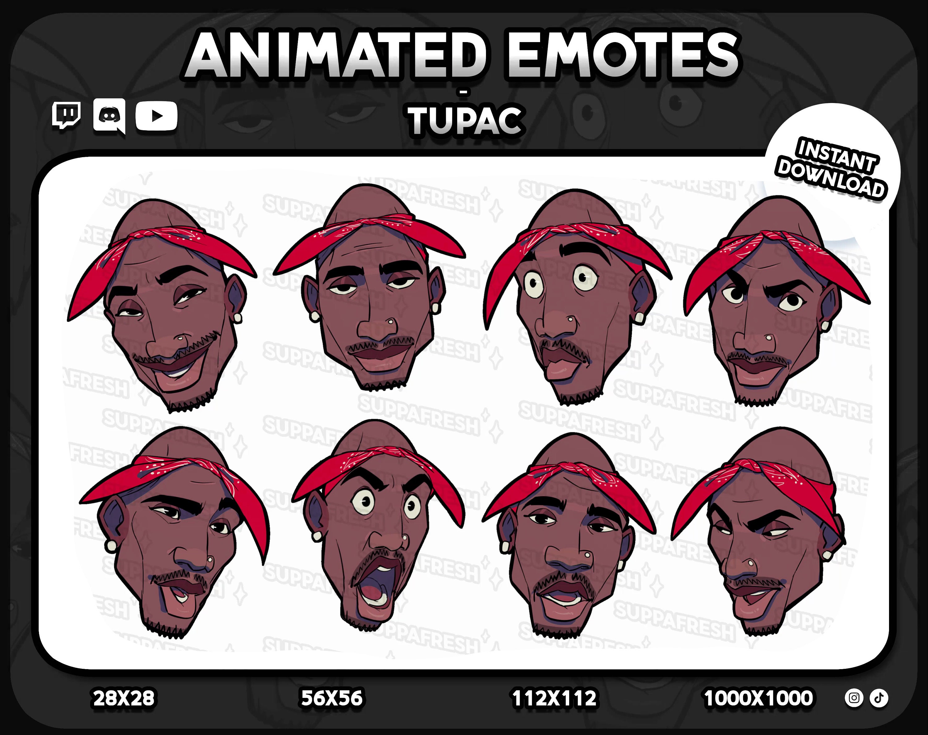 Tupac Cartoon