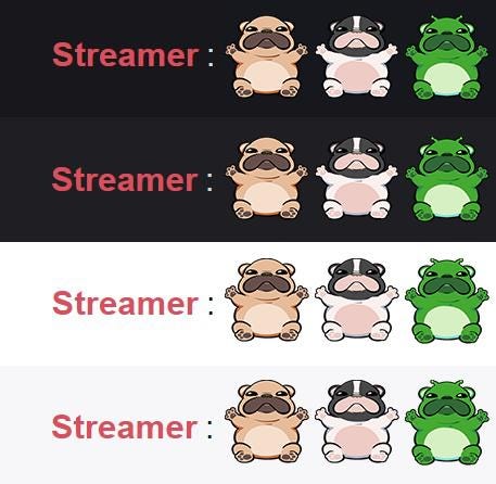 5x Animated Pibble French Bulldog Emote: Twitch, Discord, Youtube ...
