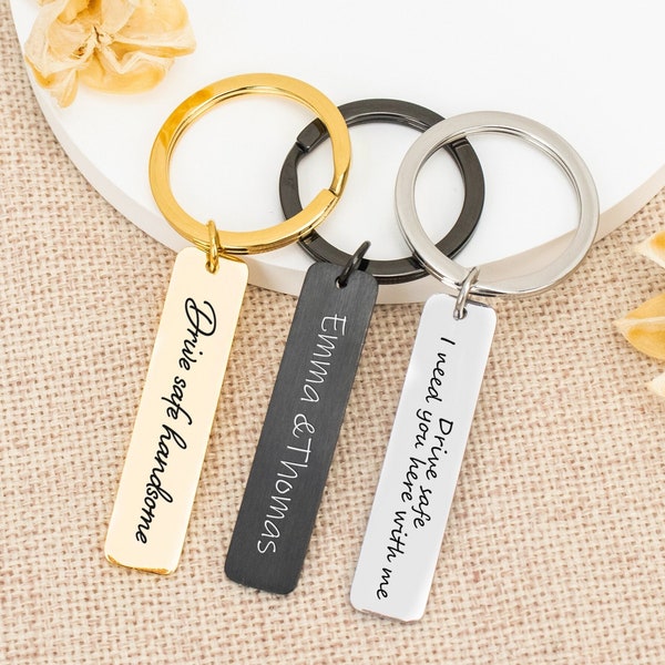 Engraved Keyrings - Etsy