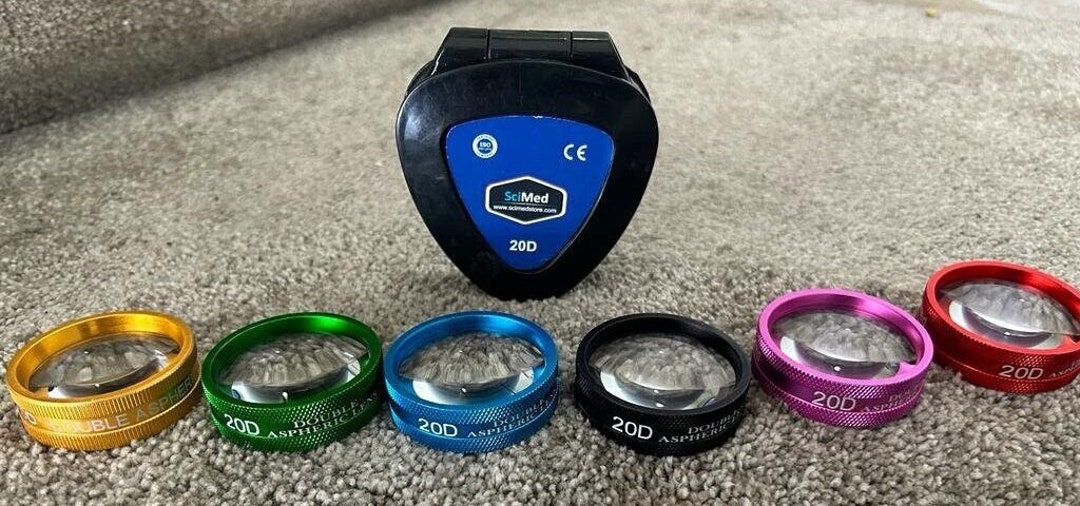 20D Double Aspheric BIO Lens Made in USA With Protective Box by Scimed ...