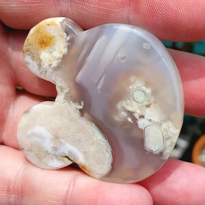 Cute Banded Agate Mickey Head. Agate Mickey. Mickey Crystal. Mickey ...