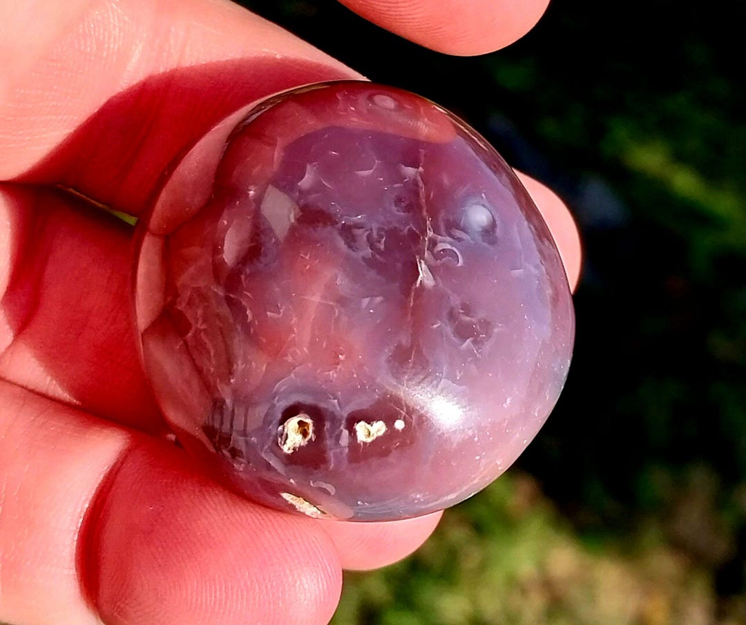 Rare and Beautiful Red Sashe River Agate Tumble. Banded Agate. Purple ...
