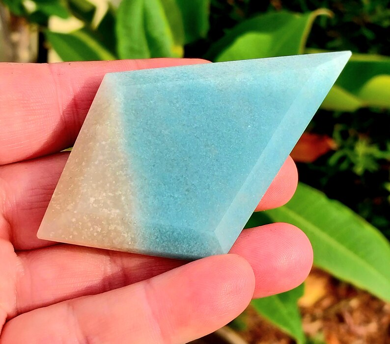 Rare Blue Trolleite Diamond Freeform! Trolleite Freeform. Blue ...