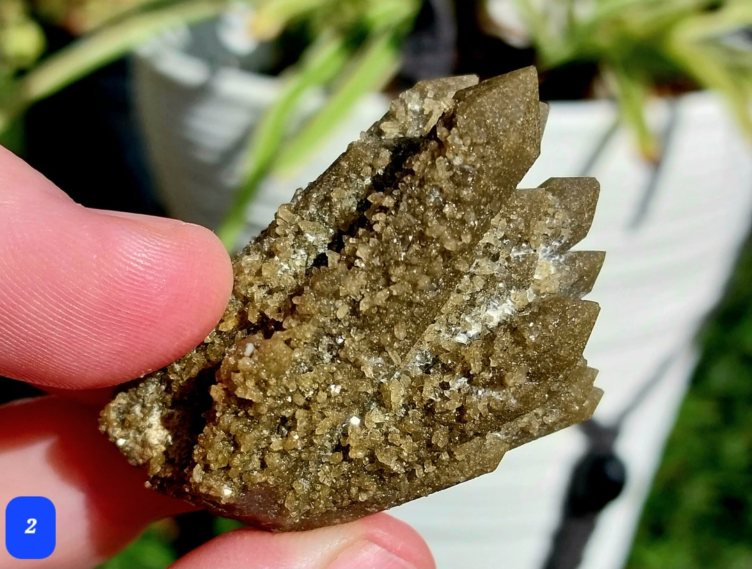 Extremely Rare Green Hedenbergite Prasem Quartz. Hedenbergite - Etsy