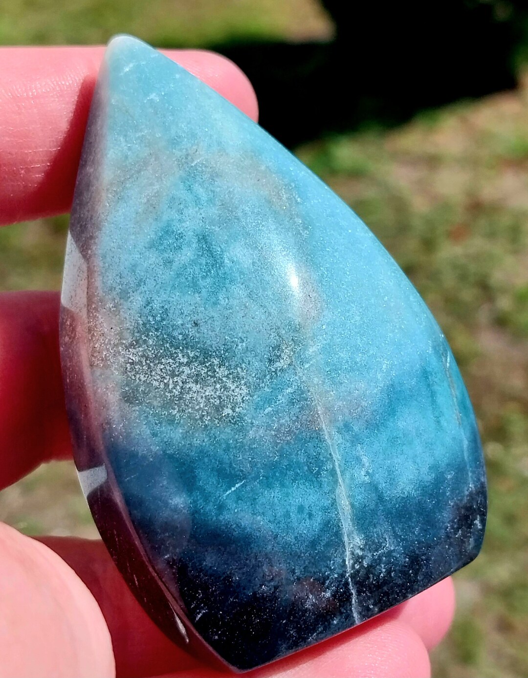 Beautiful Rare Blue Trolleite Freeform Trolleite Freeform. Blue ...