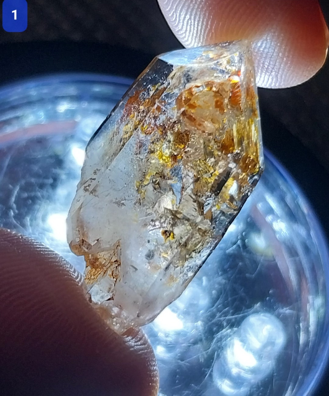 UV Reactive Firefly Quartz! Petroleum Quartz. Firefly Quartz Enhydro ...