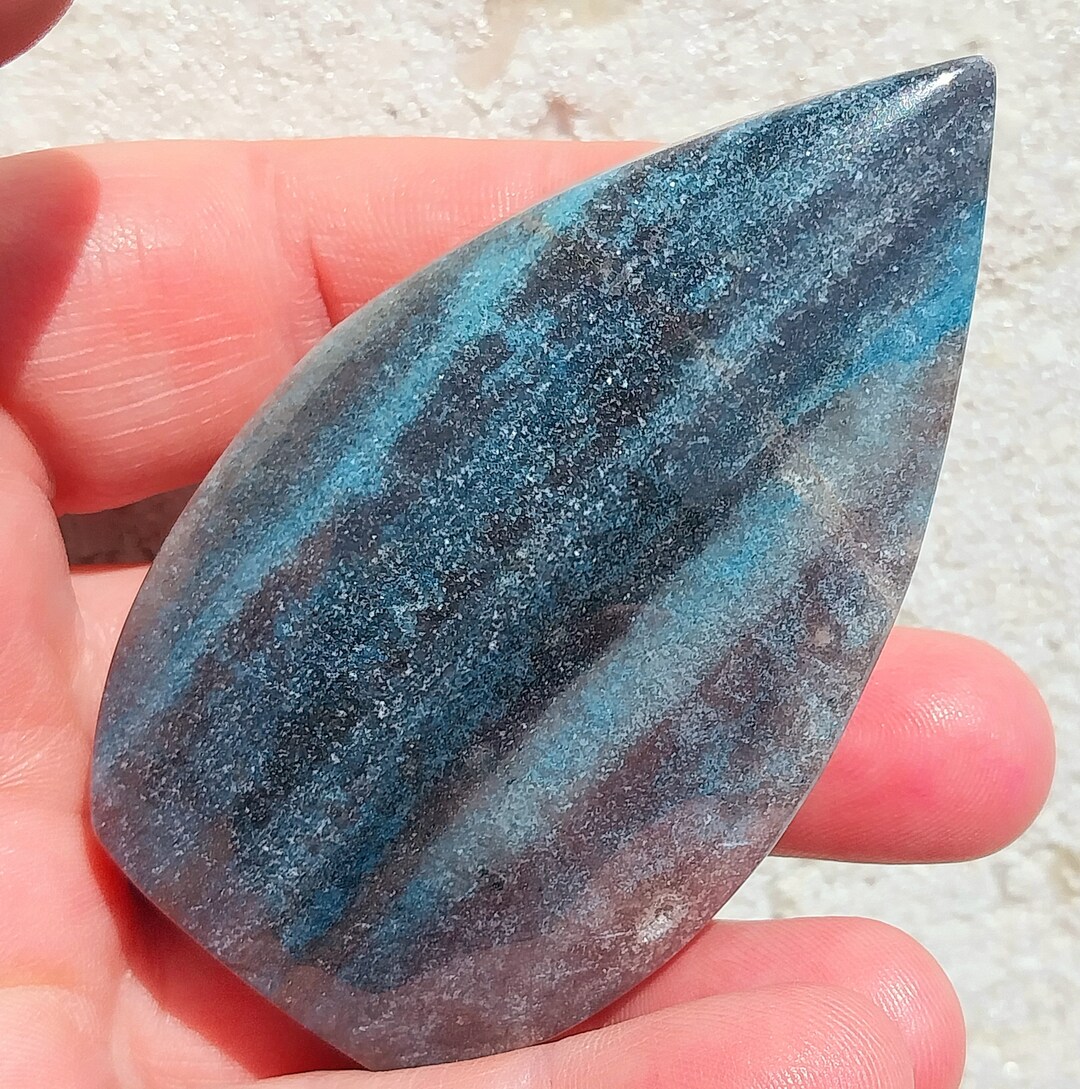 Beautiful Rare Blue Trolleite Freeform Trolleite Freeform. Blue ...