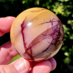 54 Mm Vibrant Mookaite Sphere! Mookaite Sphere. Mookaite Crystal Sphere ...