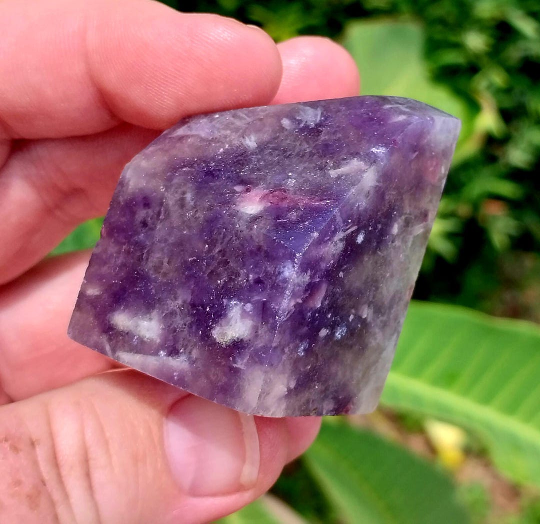 Beautiful Unicorn Stone Freeform! Unicorn Stone Freeform. Lepidolite ...