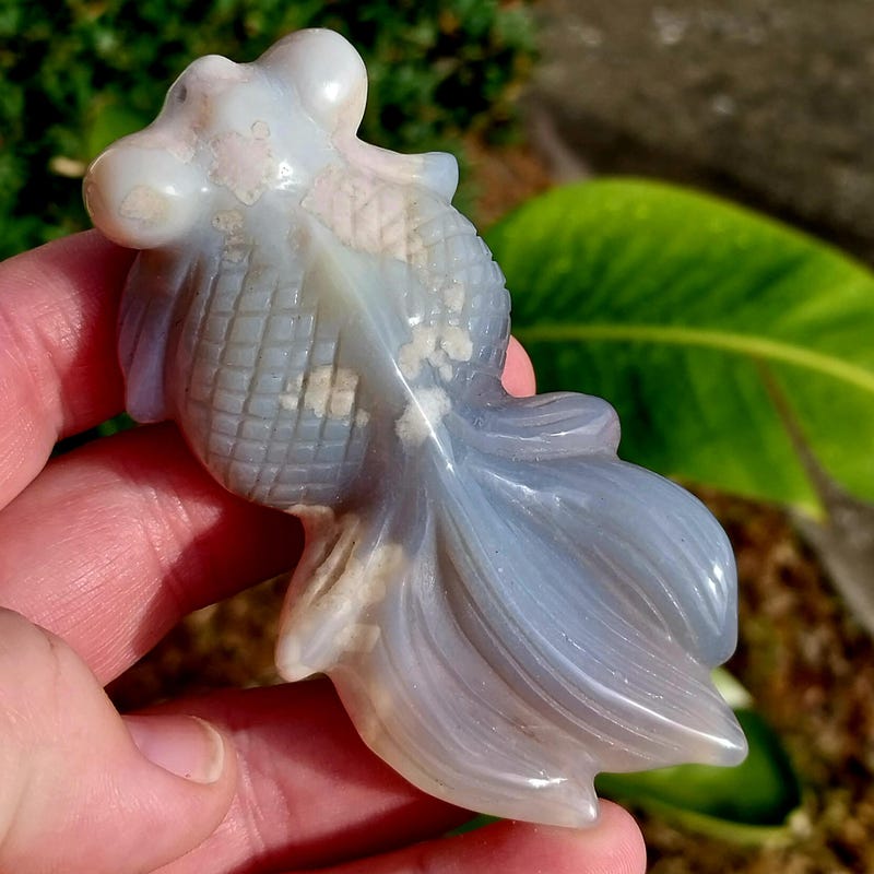 Crystal Koi Fish Carving - Etsy