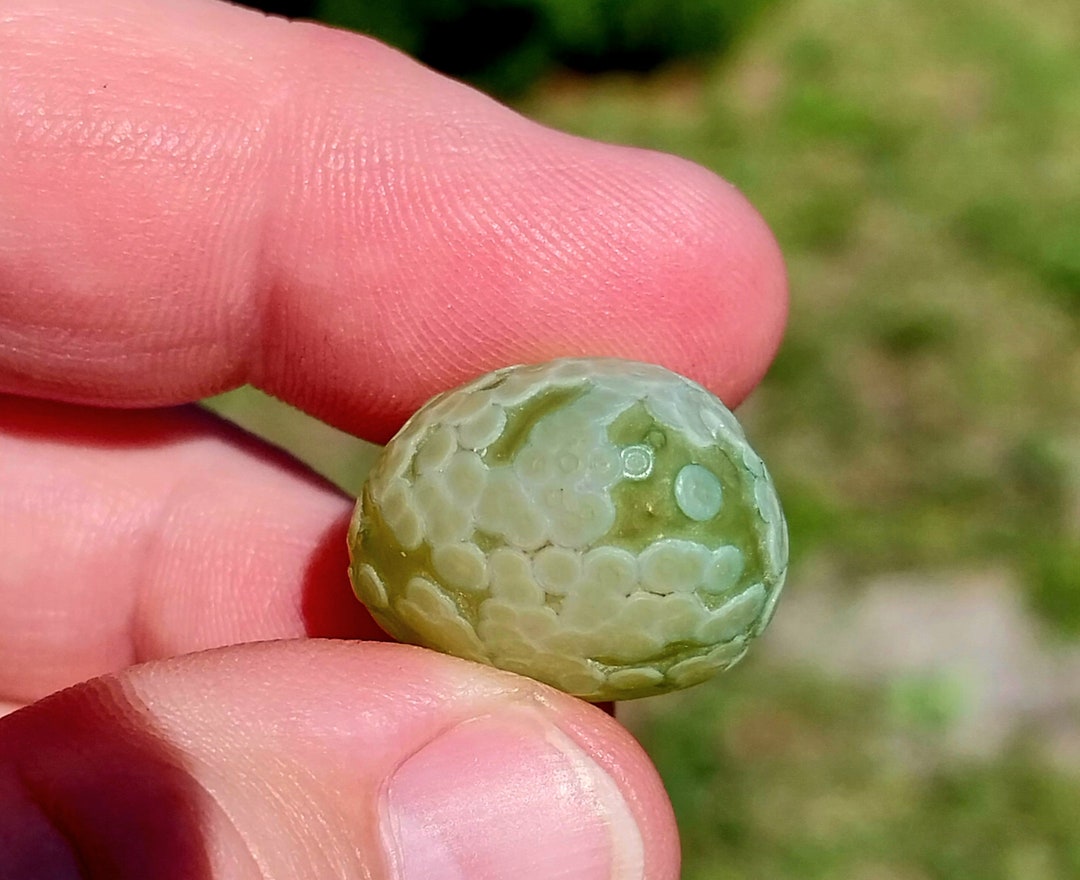 Fantastic Gobi Eye Agate Palmstone! Gobi Eye Agate Stone. Colorful Gobi ...