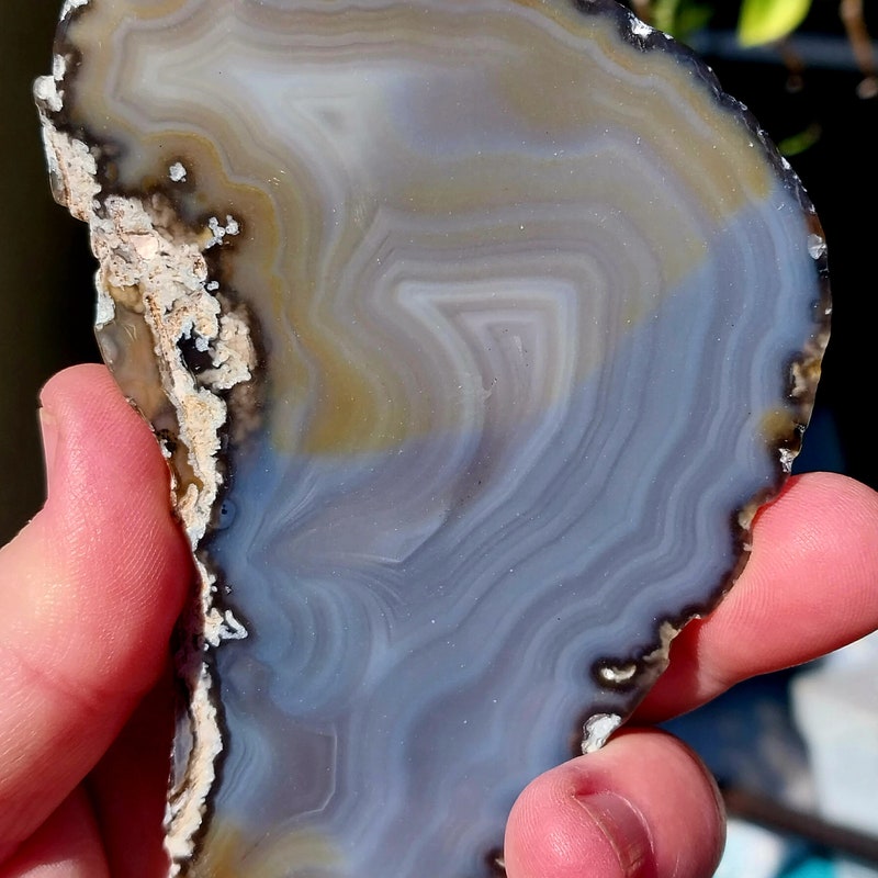 Brazilian Agate Slice - Etsy