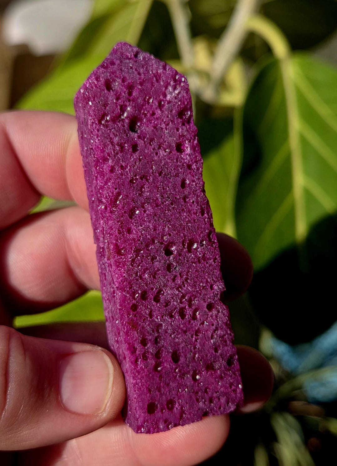 Highly UV Reactive Ruby Tower! Honeycomb Ruby. Ruby Tower. Ruby Crystal ...