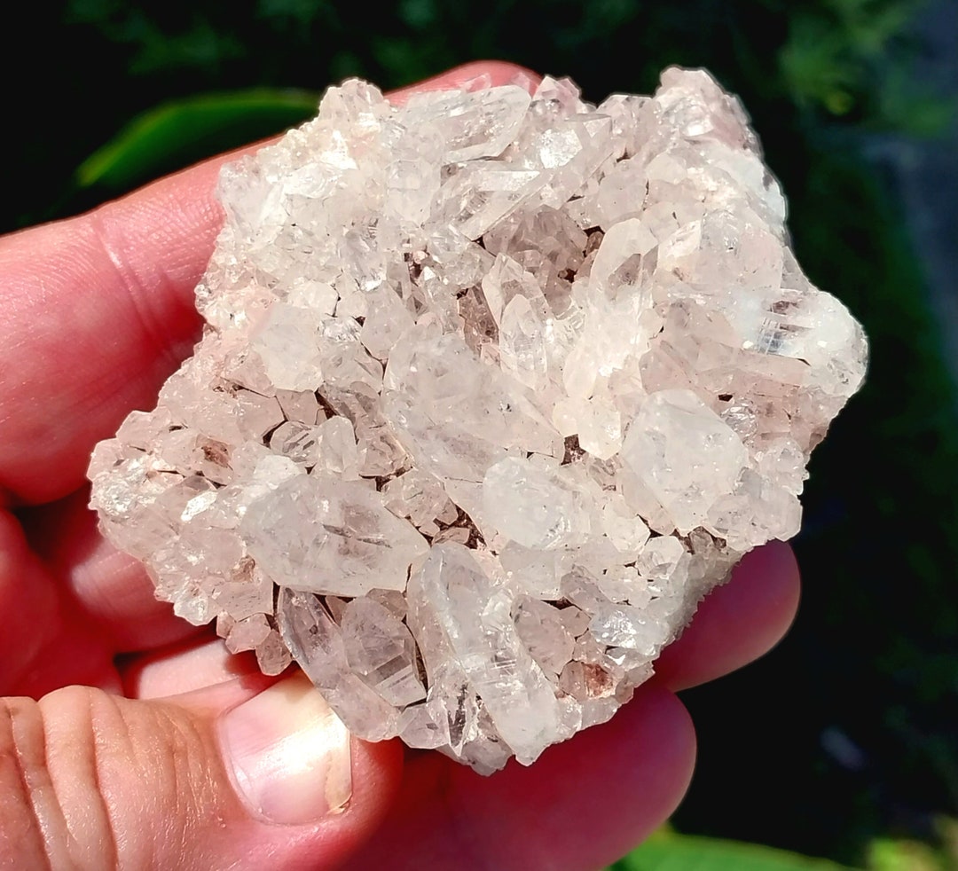 Brazilian Blush Pink Lithium Quartz! Lithium Quartz. Quartz Cluster ...