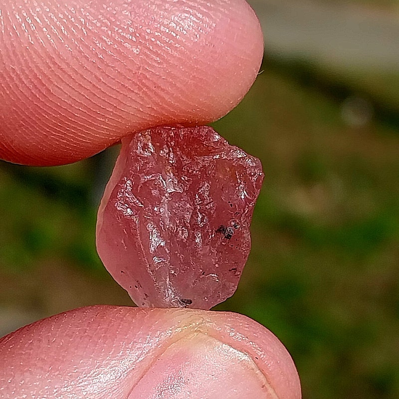Pink Beryl Ring - Etsy