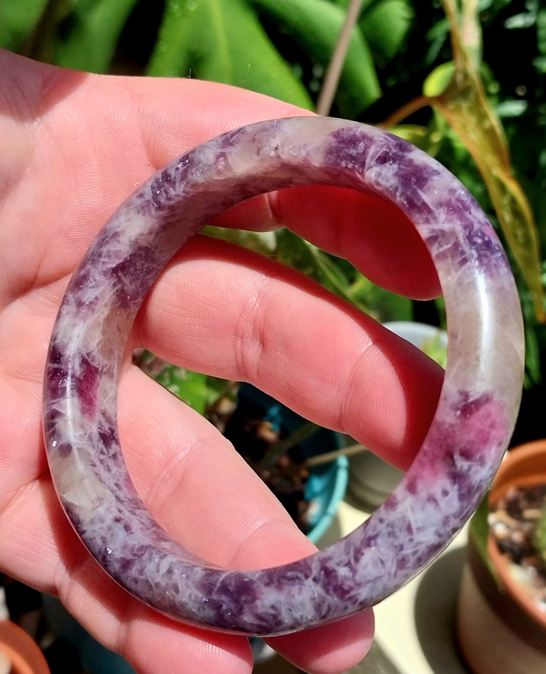 Sensational Sparkling Unicorn Stone Bangle! Unicorn Stone Bracelet ...