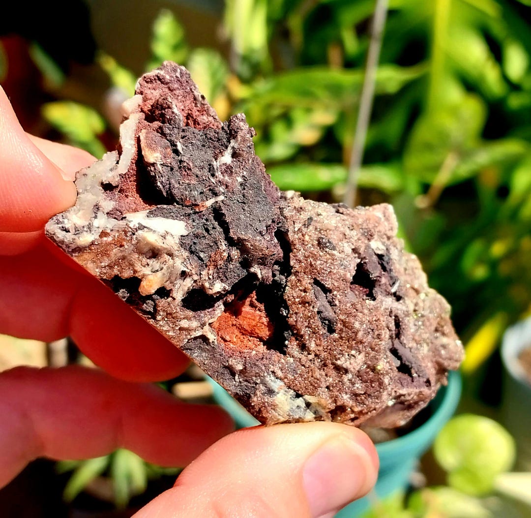 RARE Chalcopyrite on Pink Barite With Sugar Quartz on Matrix. Pink ...