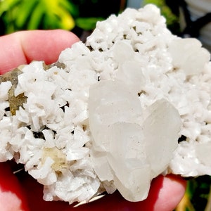 UV Reactive Calcite AND Dolomite ON Cubic Yellow Fluorite With Sugar ...