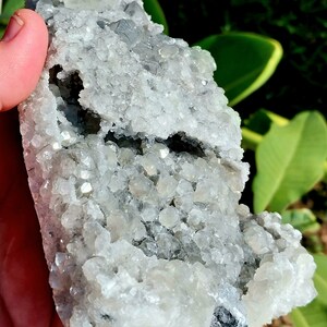 UV Reactive Druzy Diamond Phantom Calcite Specimen. Inner Mongolia ...