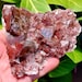 Large Rare Cubic Chocolate Calcite Specimen! Deep Red Hematite Calcite ...