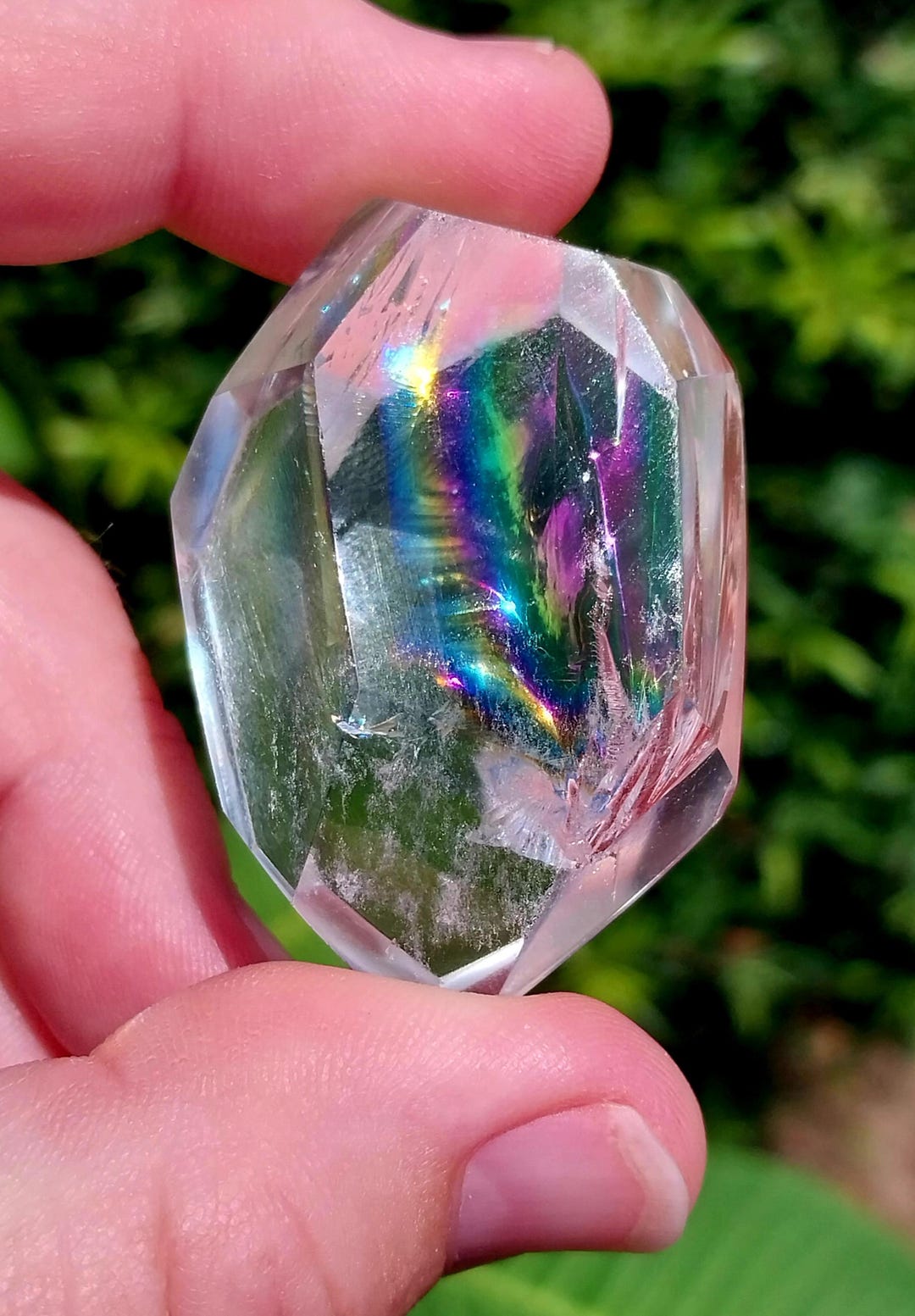 Amazing Gem Grade Rainbow Clear Quartz Freeform. Crystal Freeform ...