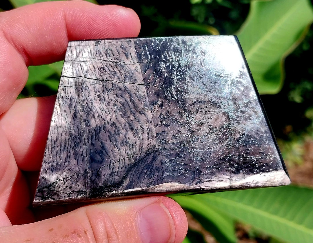 Amazing and Very Rare Flashy Hypersthene Slab Golden Luck Slab ...