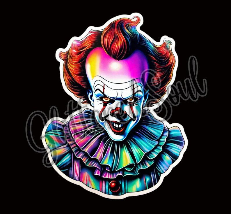 Pennywise IT Sublimation Png - Etsy