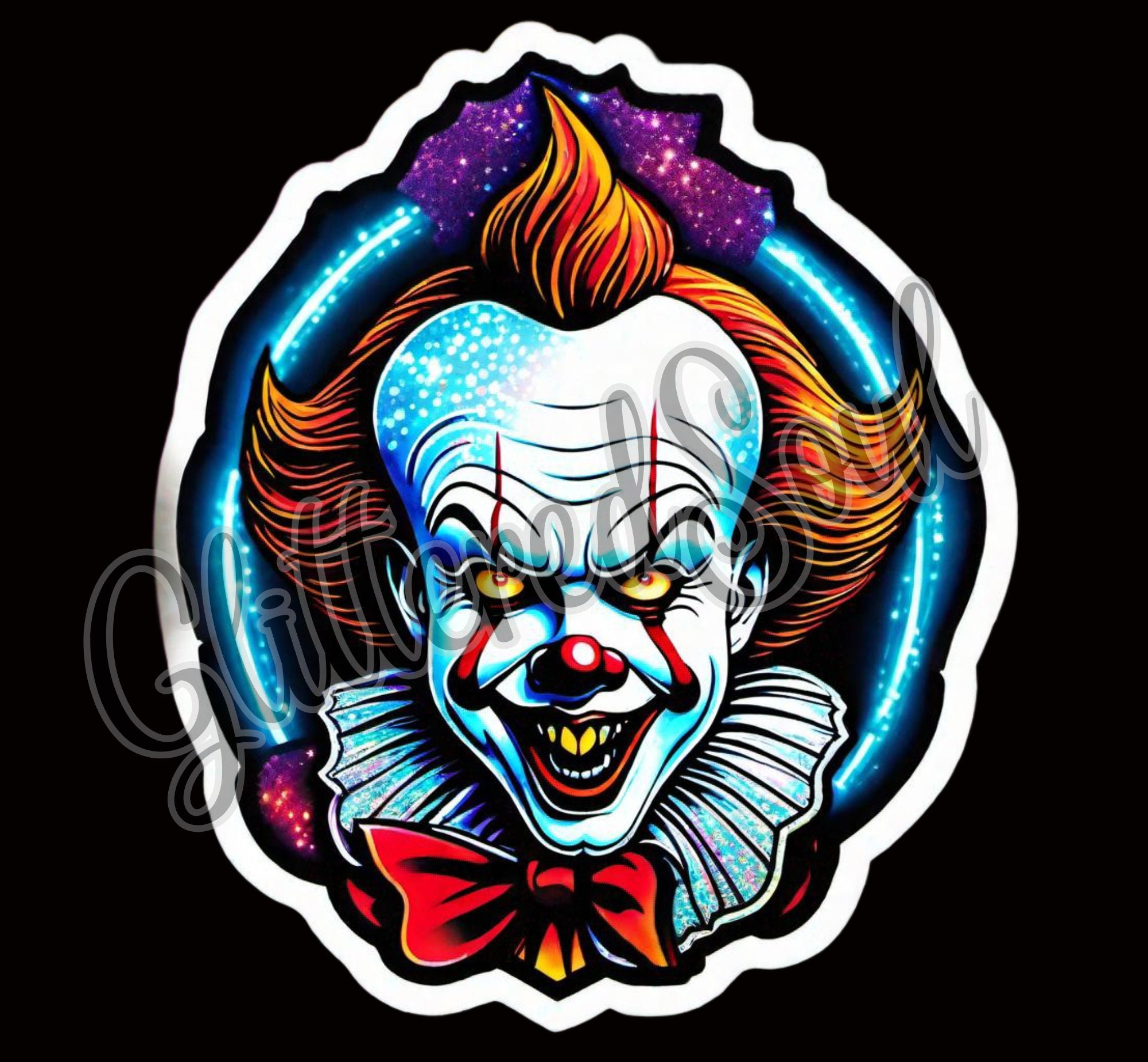 Pennywise IT Sublimation Png - Etsy