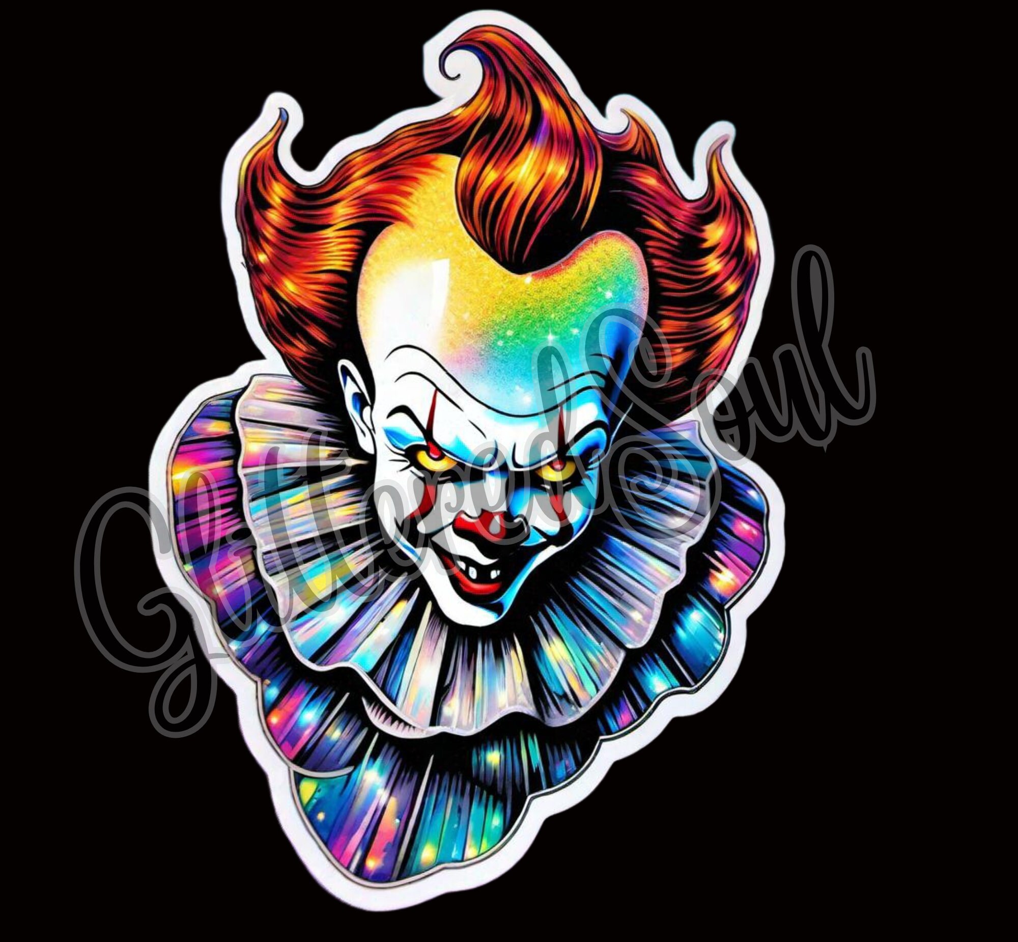 Pennywise IT Sublimation Png - Etsy