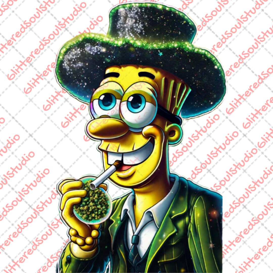Spongebob 420 Png - Etsy
