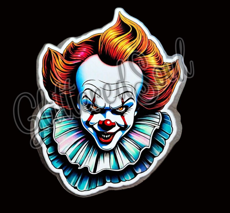 Pennywise IT Sublimation Png - Etsy