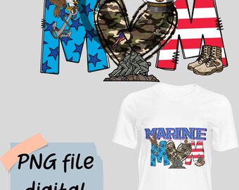 Marine Keychain Charm, My Son is A Marine, Military Gift, Lucky Penny ...