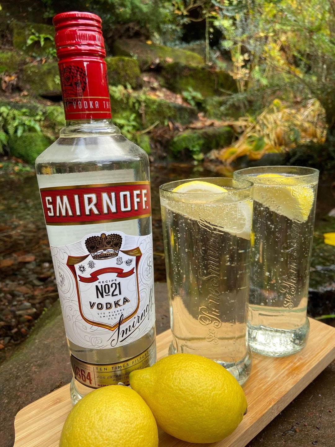 Smirnoff Vodkaupcycled Vodka Glasssmall Gift Under 20valtentines ...