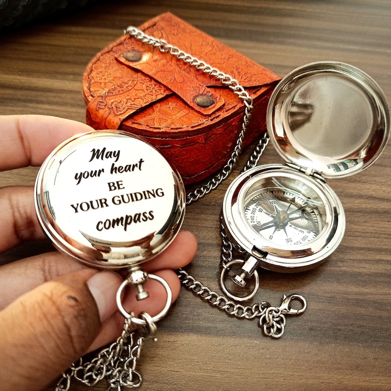 Personalized Compass - Etsy