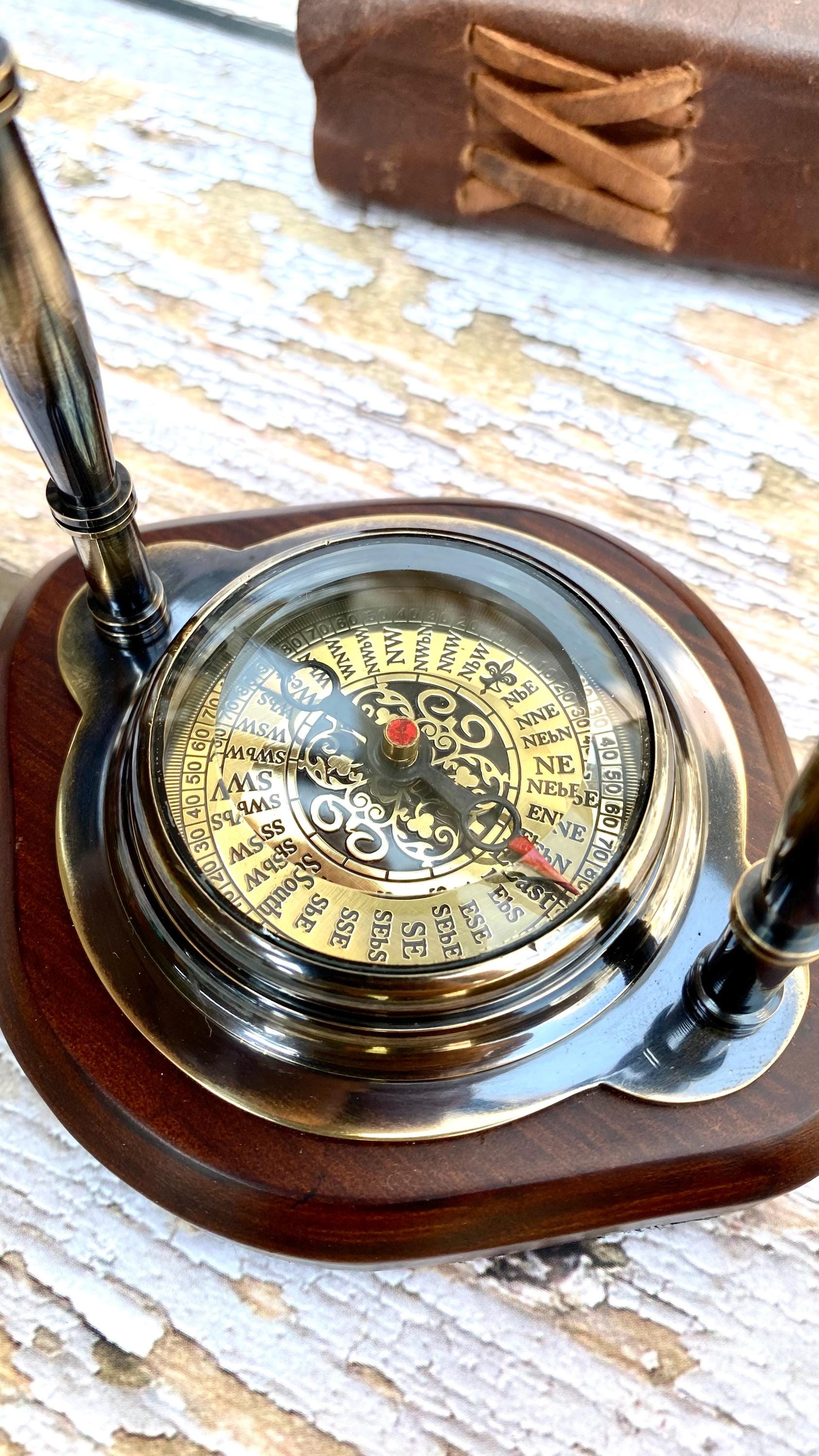 Personalized Anniversary Desk Clock, Engraved Table Clock, Engraved ...