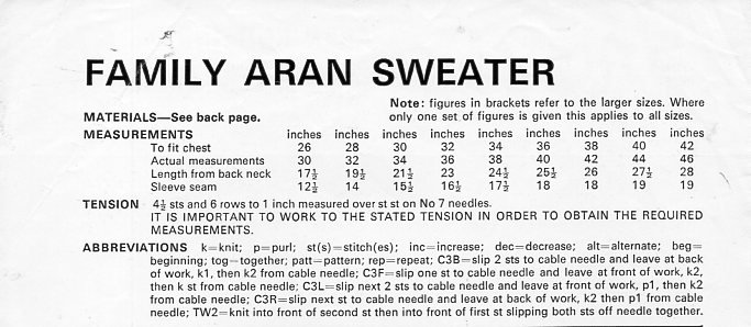 Family Aran Sweater KNITTING PATTERN Pdf Download Womens Mens Childs ...