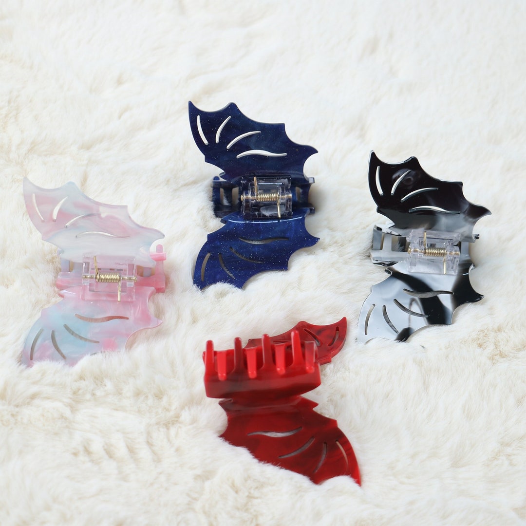 Acetate Bat Hair Claw Clip Delicate Hair Claw Creative - Etsy Australia