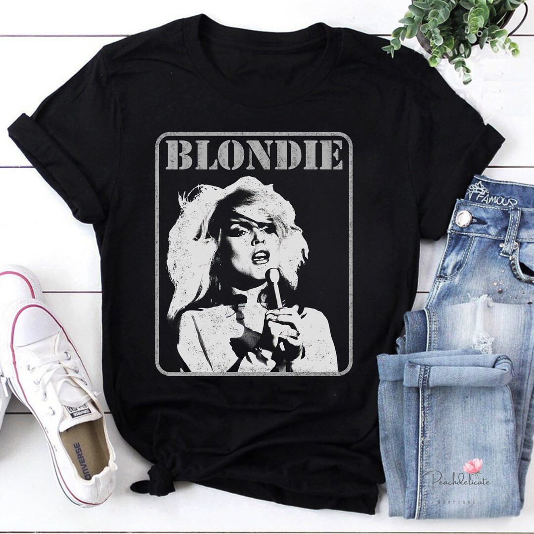 Blondie Debbie Harry T-shirt, Debbie Harry Shirt, Blondie Vintage Shirt, Retro 1977 Rock Legend ...