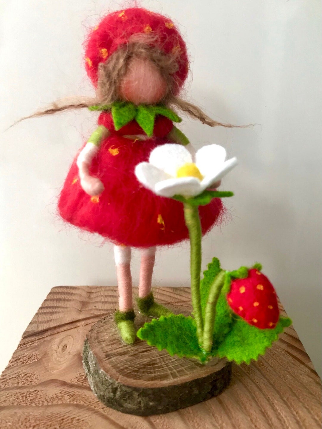 Strawberry Doll, Strawberry Girl - Etsy