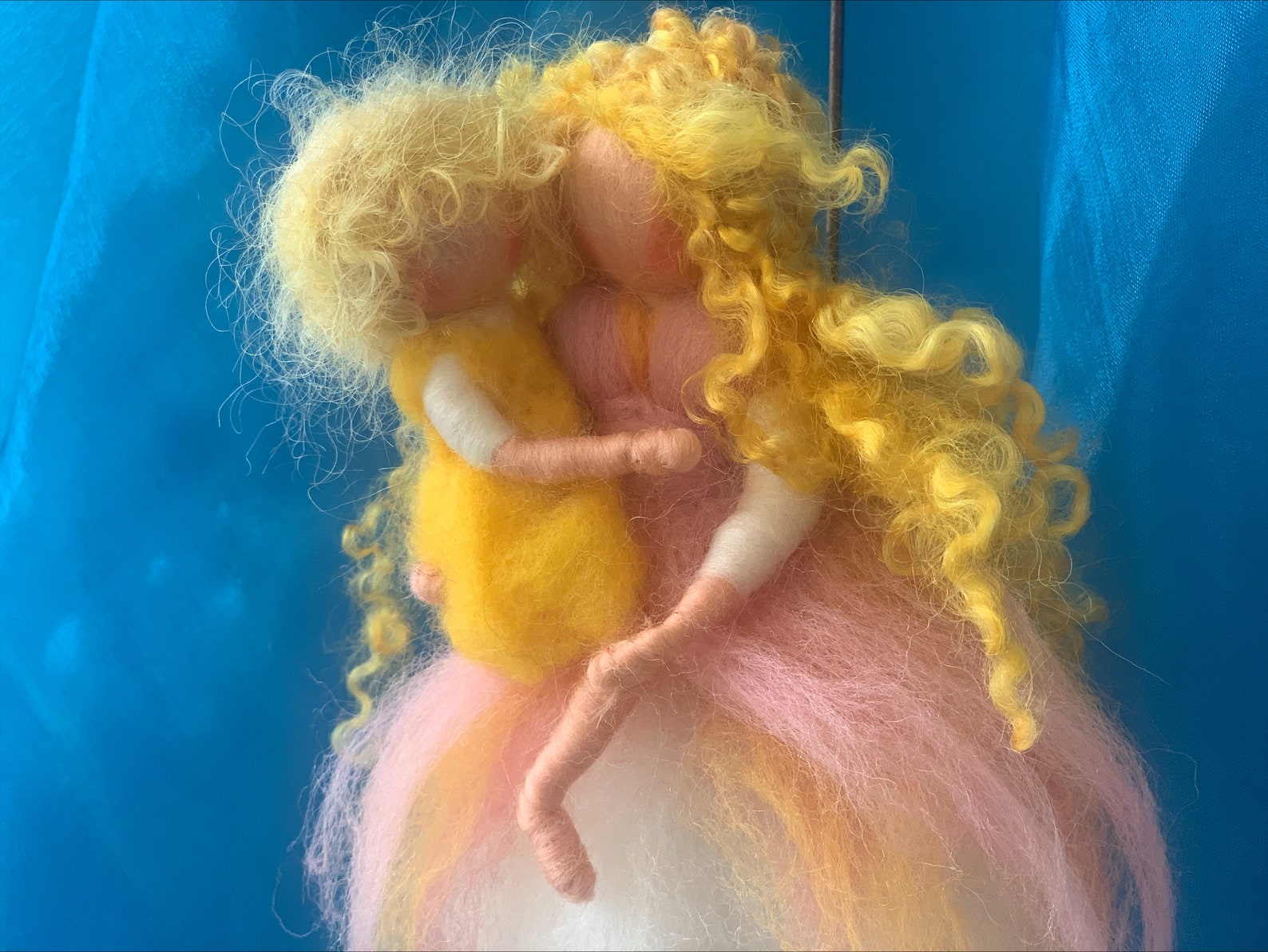 Mobile/pendant Mother and Child, Mobile Mother and Child - Etsy