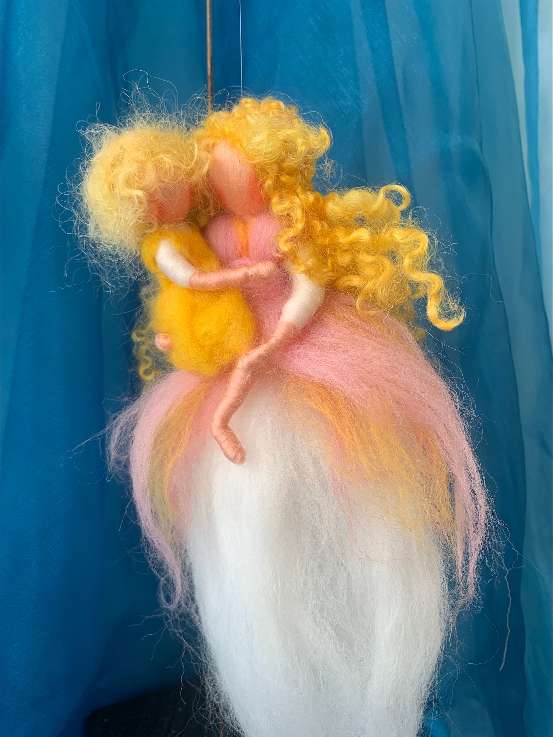 Mobile/pendant Mother and Child, Mobile Mother and Child - Etsy