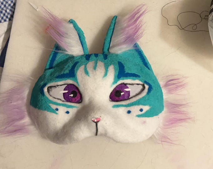 Icy Cat Mask - Etsy