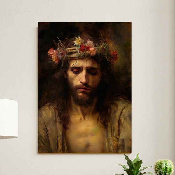 Jesus Suffering Art - Etsy