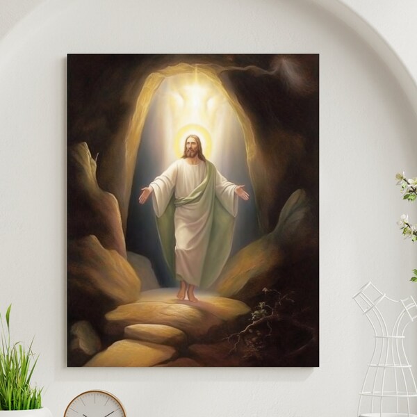 Risen Christ Wall Art - Etsy